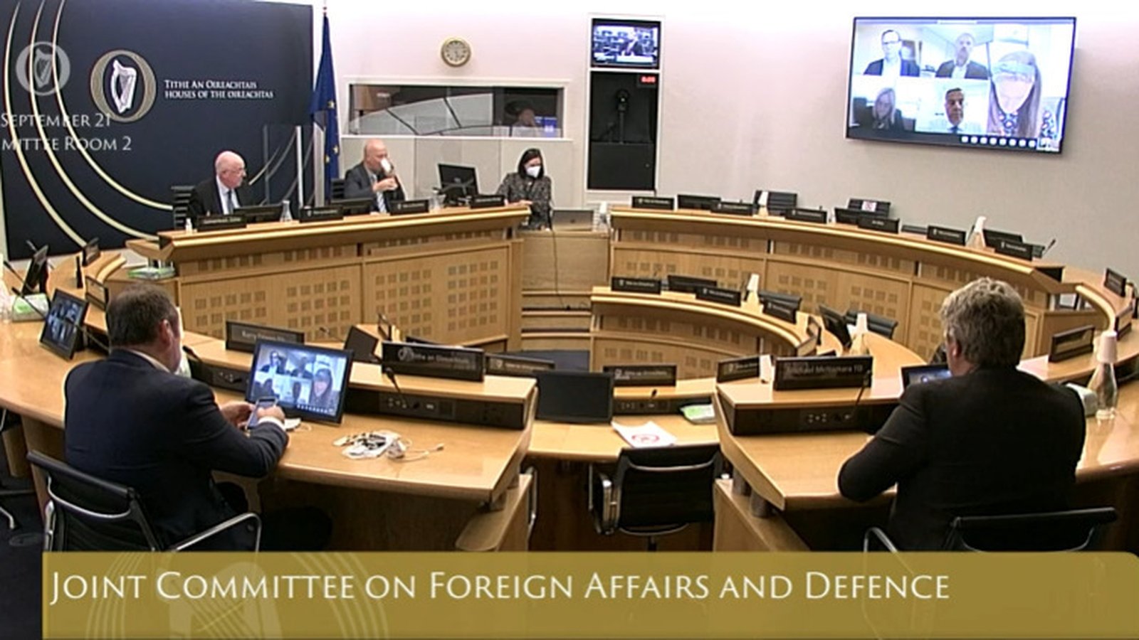 Top official fields questions on Zappone appointment