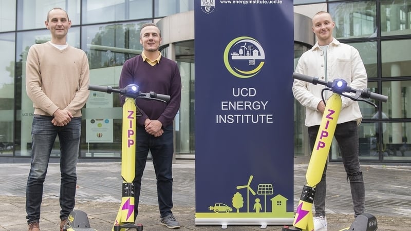 Zipp Mobility partners with UCD Energy Instiutute