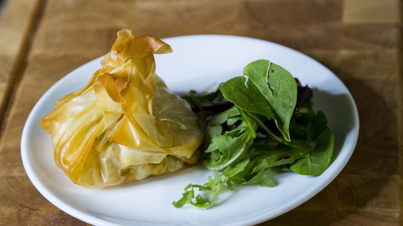 Shane Smith's pesto chicken chorizo parcels: Today