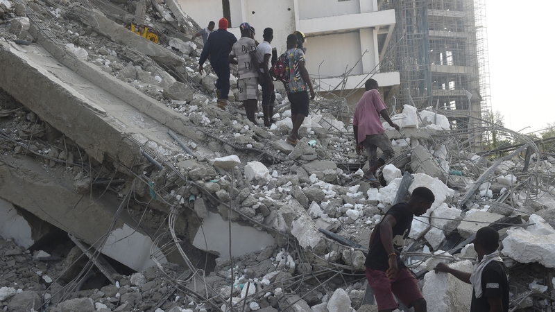 Two more rescued from Lagos high-rise building collapse