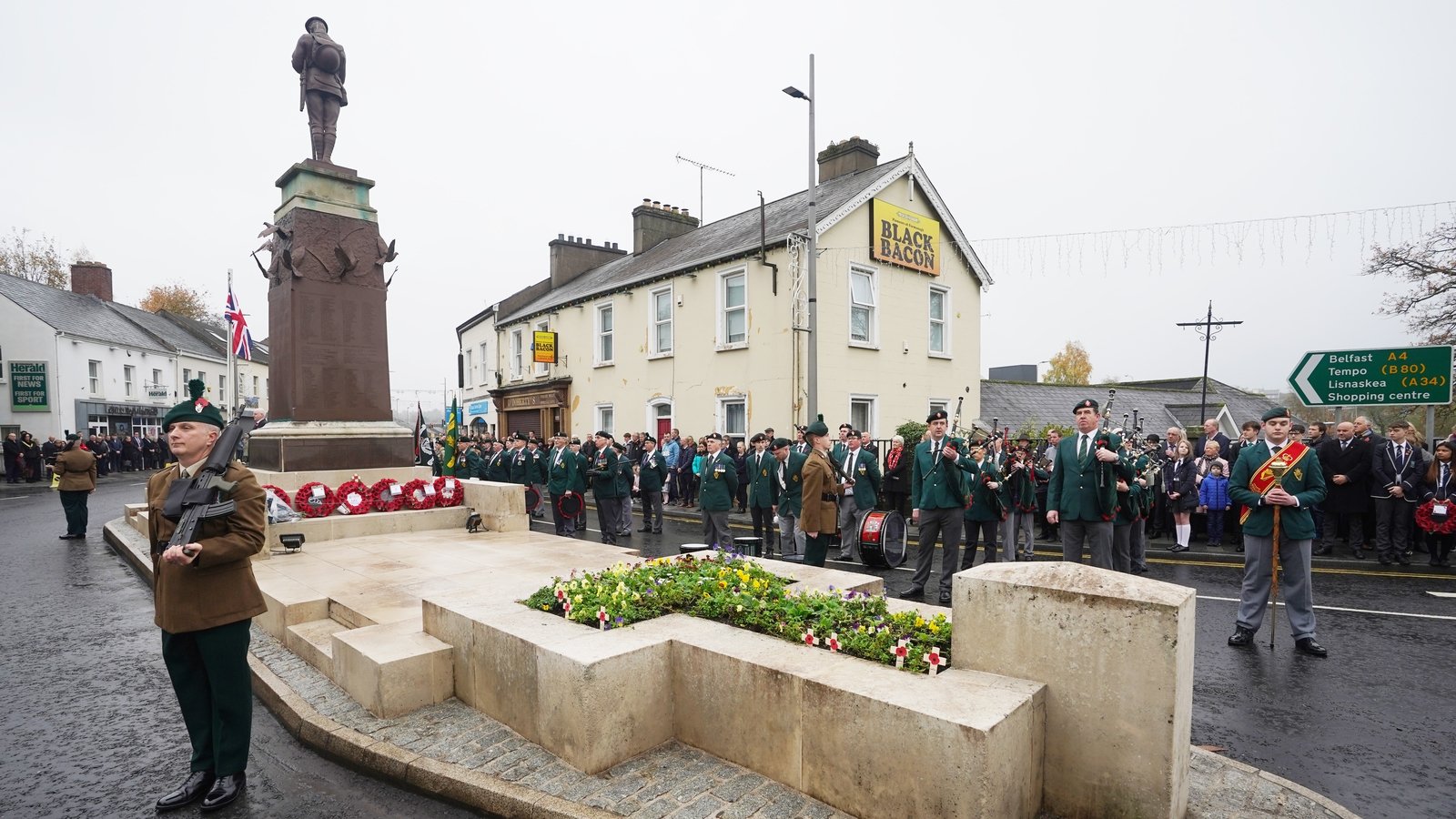 Remembrance Sunday event held in Enniskillen