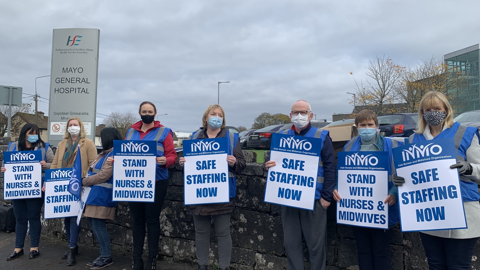 INMO holds protest over working conditions at MUH