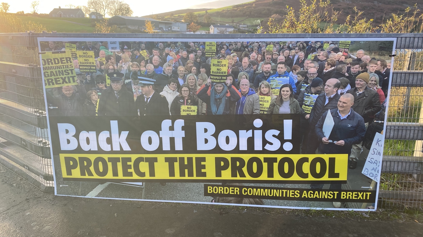 Border protests held over threat to invoke Article 16