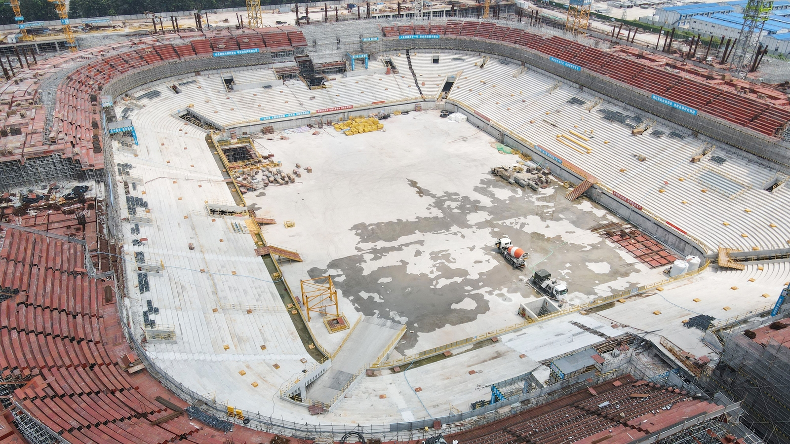 China Evergrande soccer stadium taken over by govt