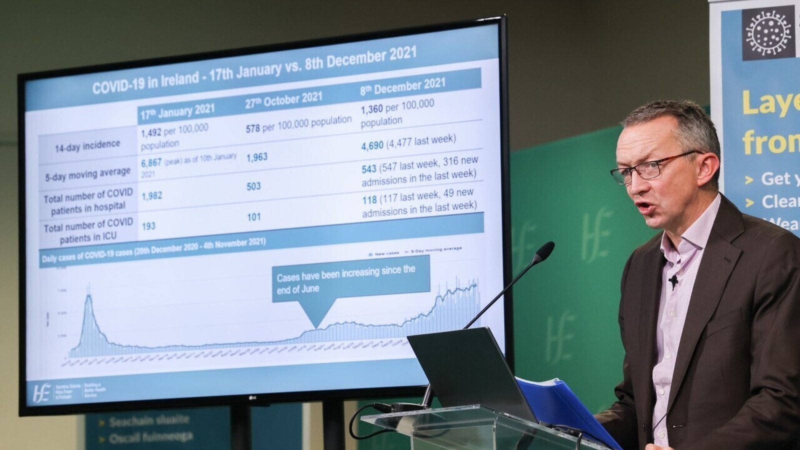 7 things we learned from the HSE Covid-19 briefing