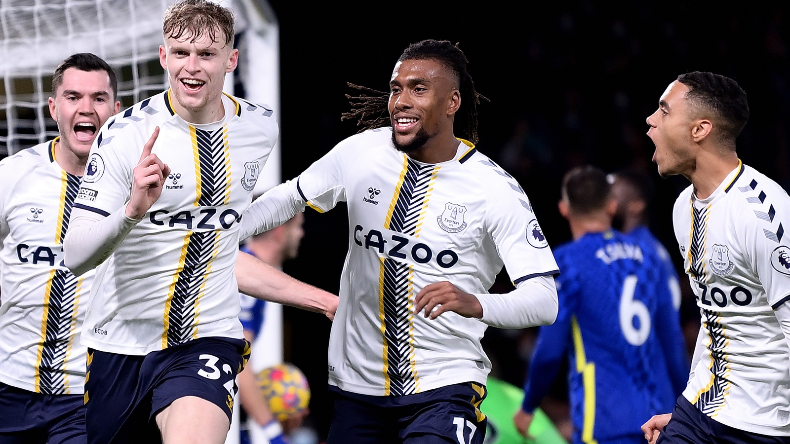 Branthwaite punishes Chelsea as Everton snatch point