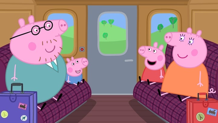 Watch Peppa Muc S07E49 - Long Train Journey | RTÉ Player
