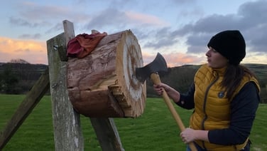 Video | Axe throwing for Ireland | RTÉ