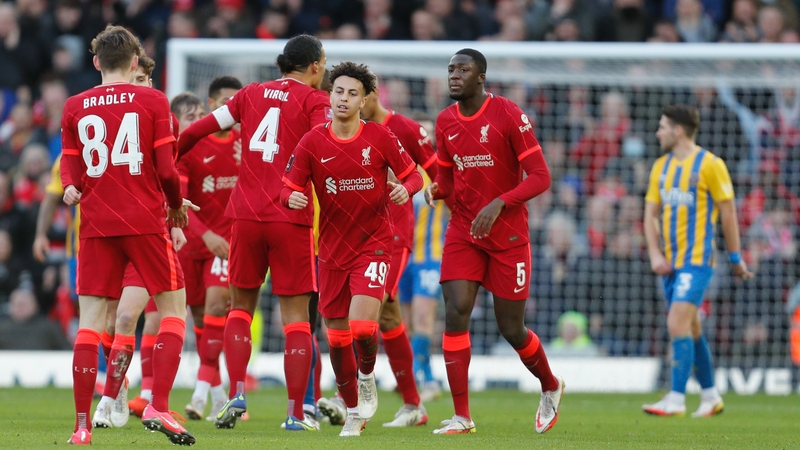 Teenager Gordon makes Liverpool history in FA Cup win