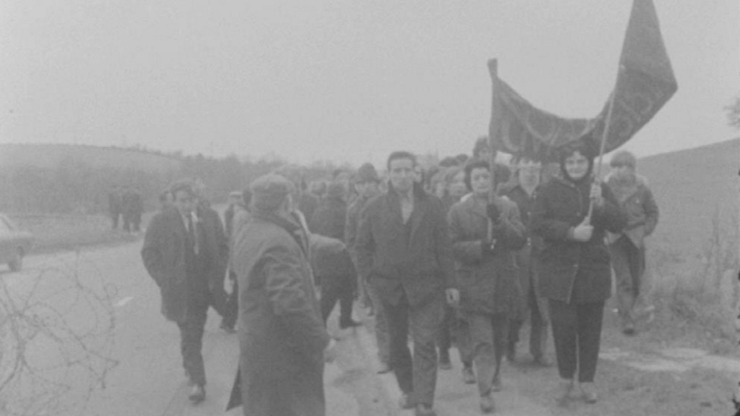 RTÉ Archives | War and Conflict | Anti-Internment March