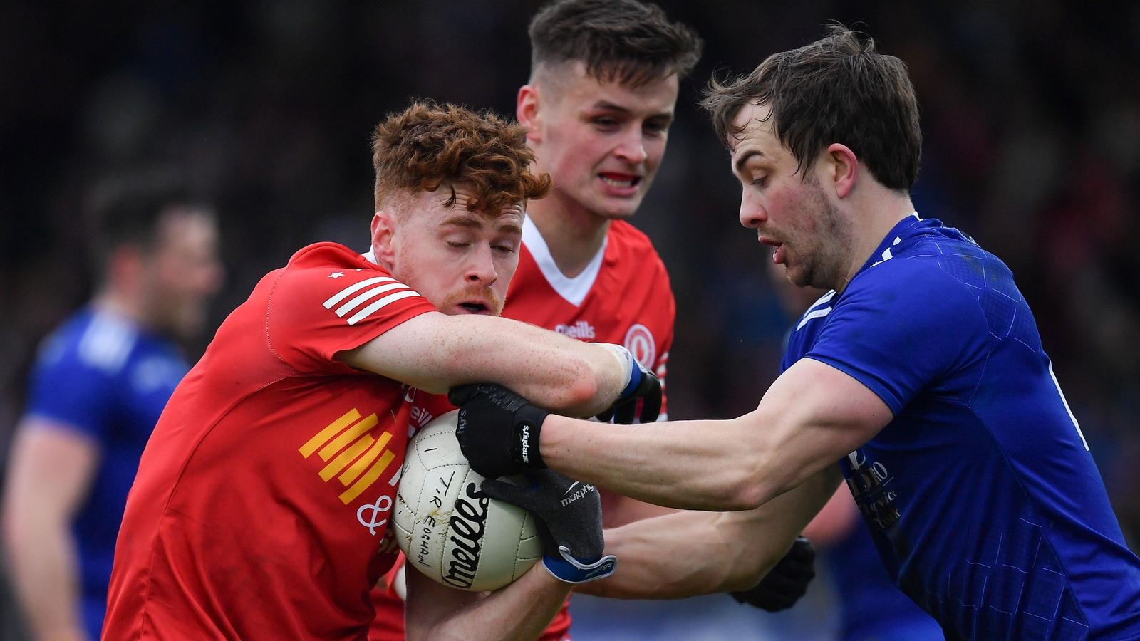 Tyrone and Monaghan share spoils in tricky conditions