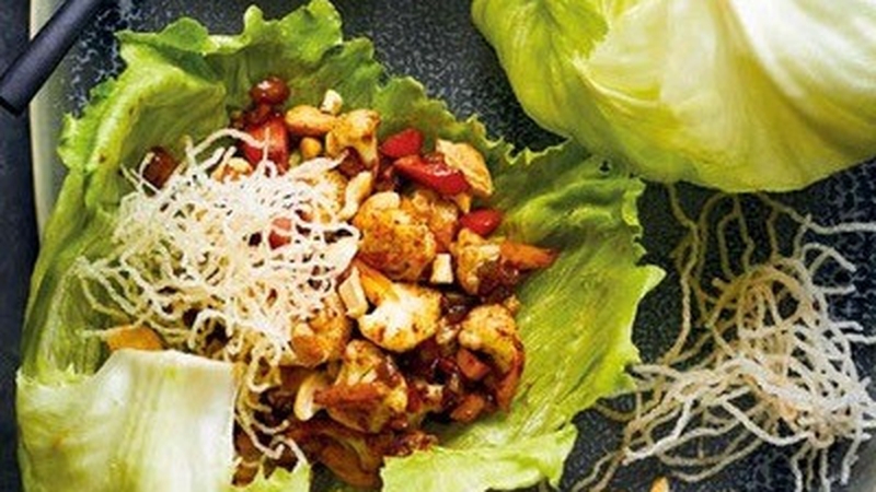 Kwanghi's spiced cauliflower & cashew yuk sung