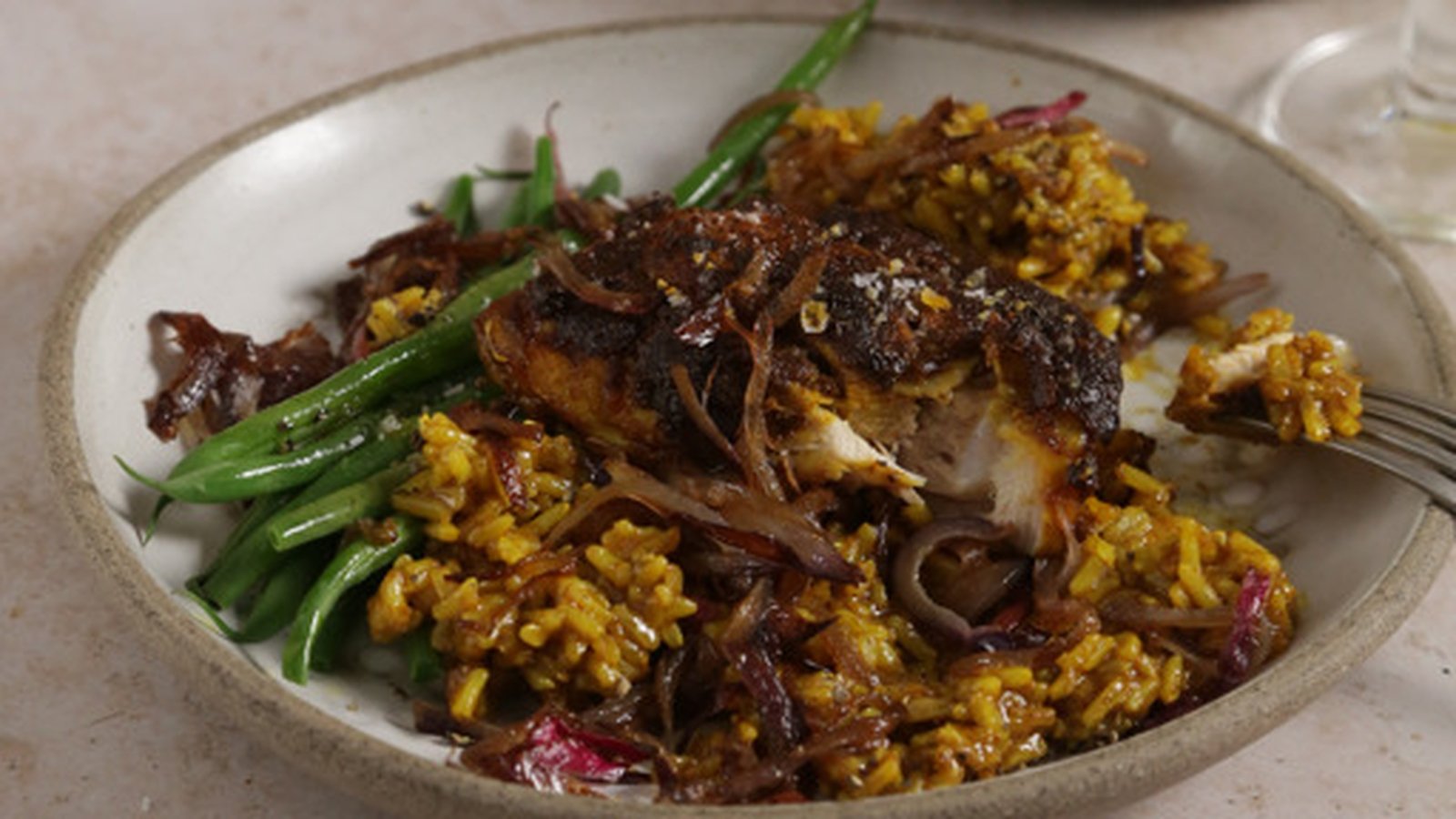 Roast chicken & spiced rice: OT