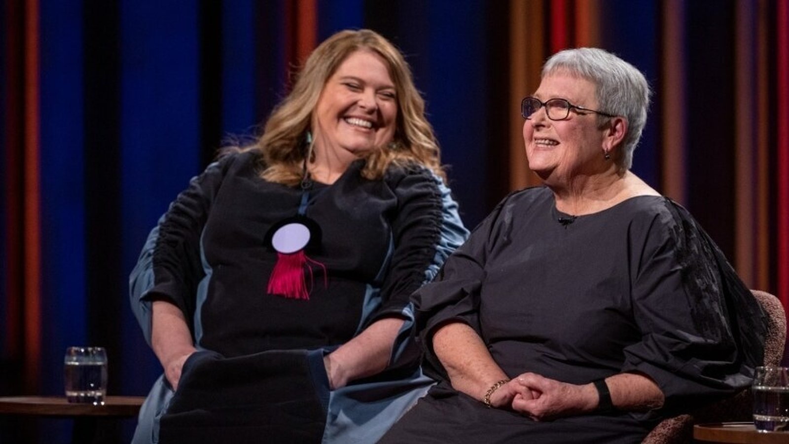 Ann & Roisin Ingle talk to Tommy Tiernan