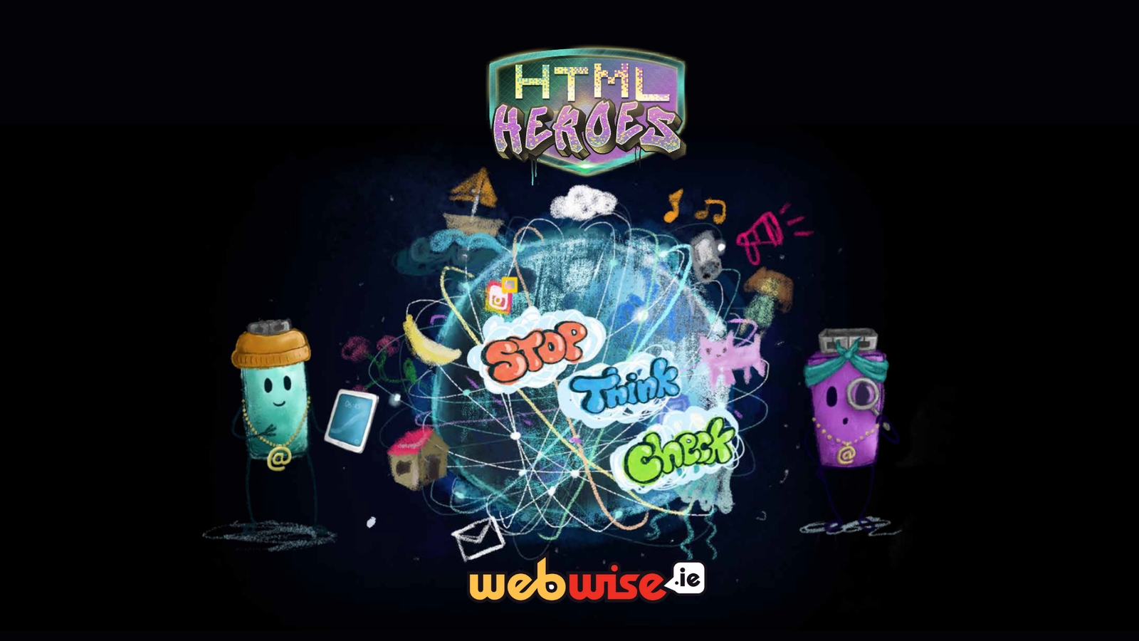 Learn the Internet safe cross code with Webwise!