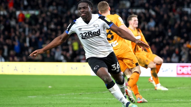 Championship: Ebosele strikes for Derby, Fulham 8 clear