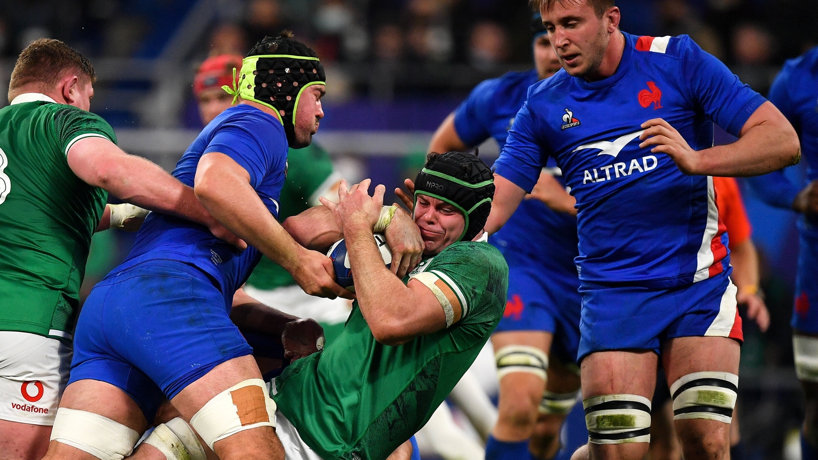 Recap: French power proves too much for Irish comeback