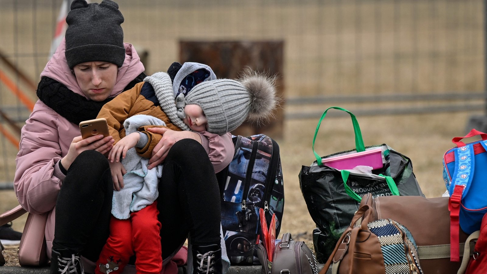 Three Ukrainian refugee support hubs being set up