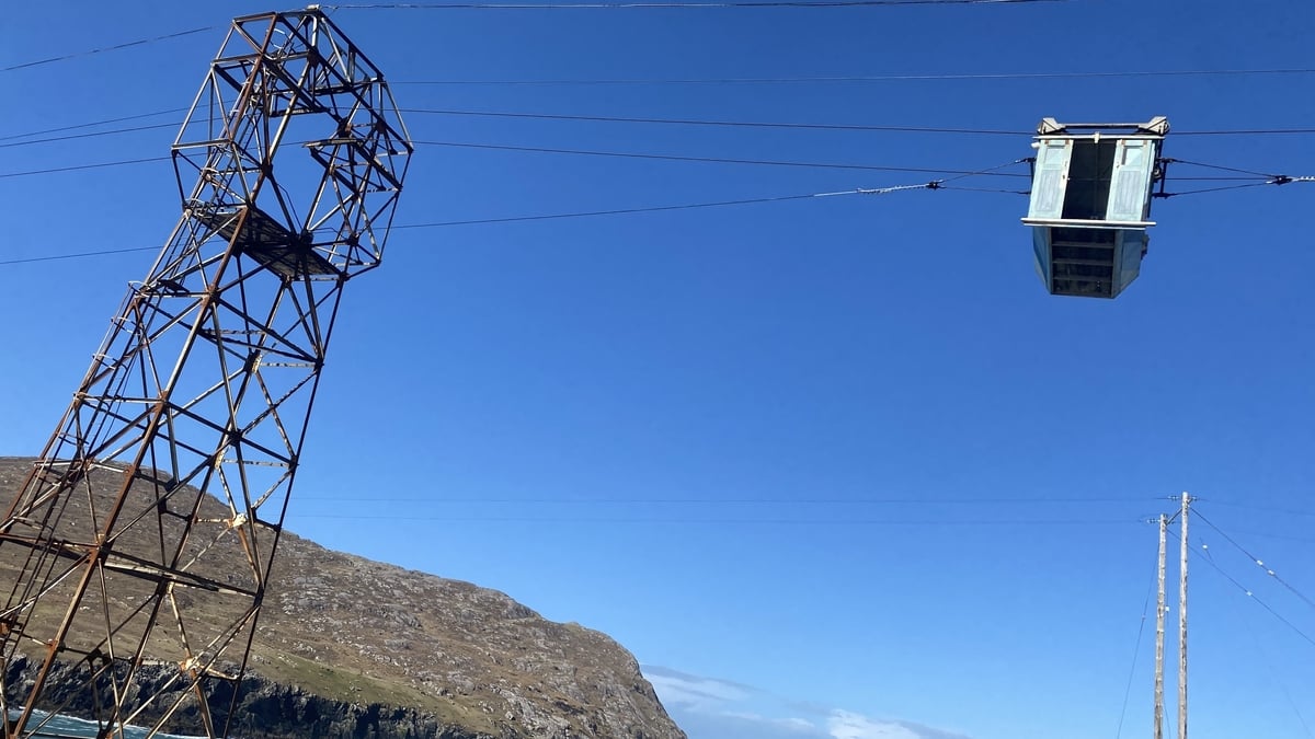 Works to repair Dursey Island Cable Car are stalled | Morning Ireland ...