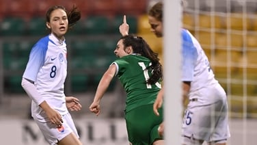 Video | Michaela Lawrence equaliser v Slovakia Under-17s | RTÉ