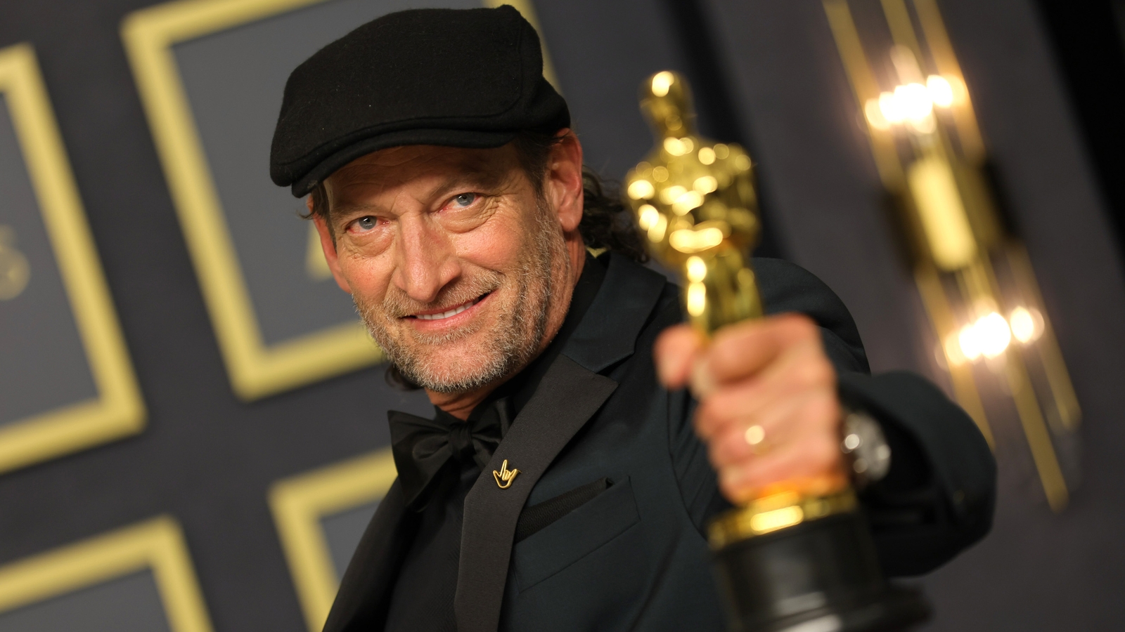 CODA star Troy Kotsur makes history with Oscar win