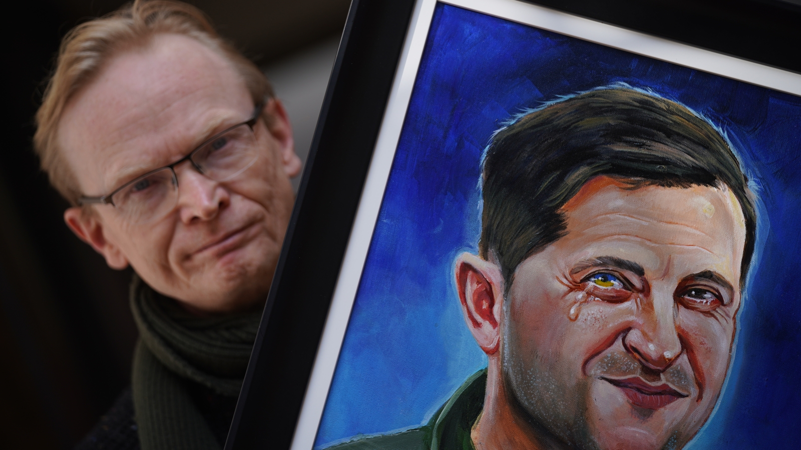 Meath artist donating Zelensky portrait sale to charity