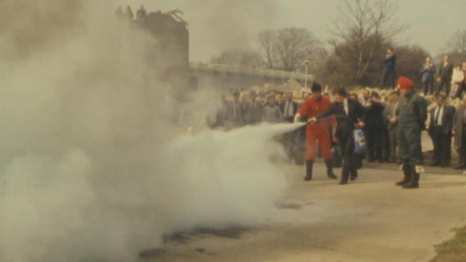 RTÉ Archives | Environment | Firefighting Demonstration