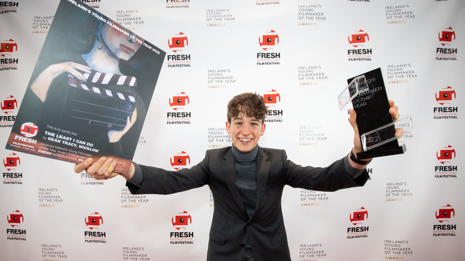 Seán Treacy is Ireland's Young Filmmaker of the Year 2022