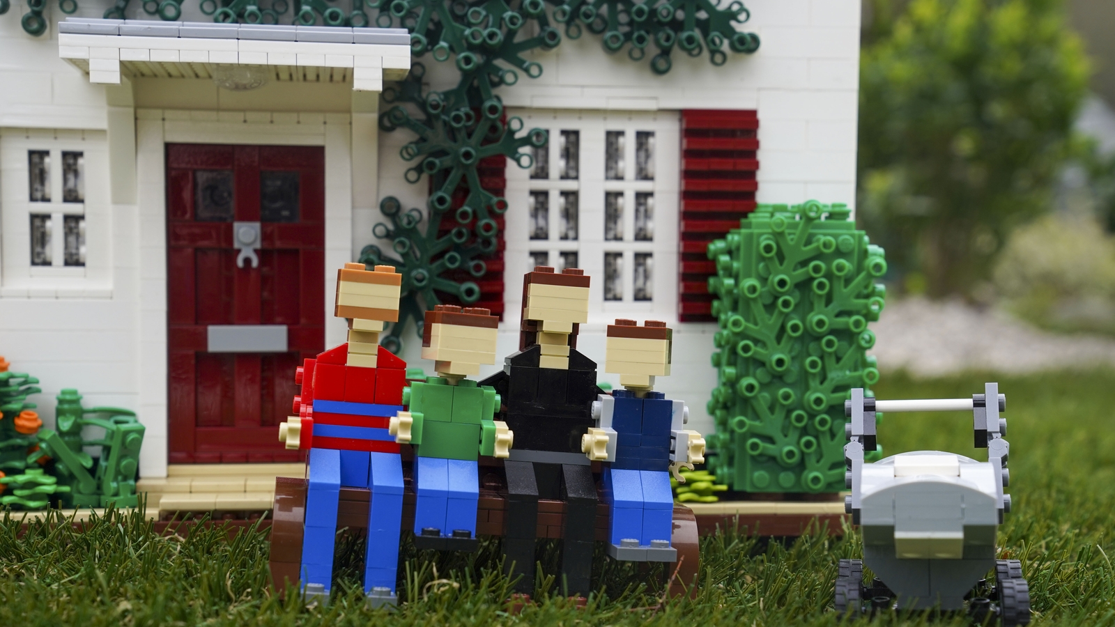 On This Week: Biden returns "home" and a family home made of lego