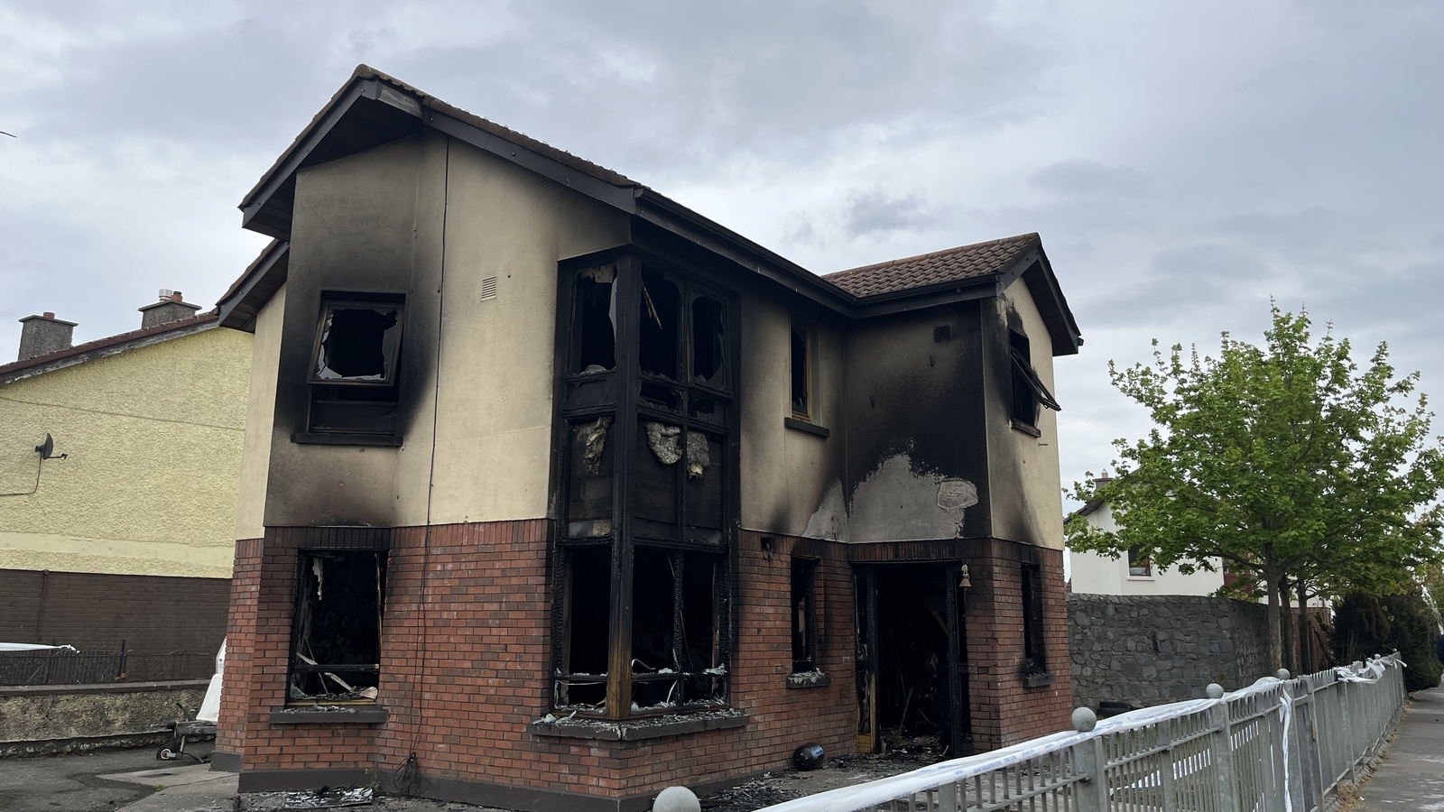 Two men seriously injured in Tallaght house fire