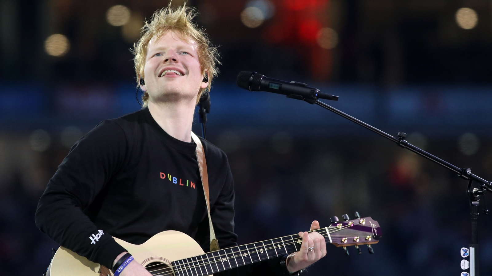 Ed Sheeran wows Croke Park with spectacular show