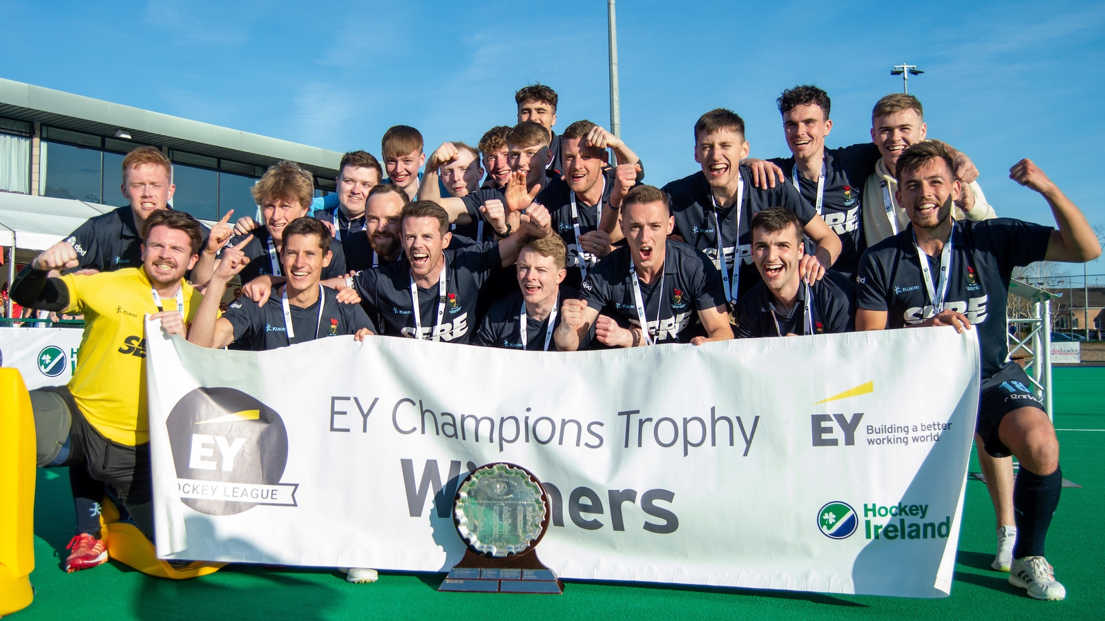 Lisnagarvey take Champions Trophy on penalties