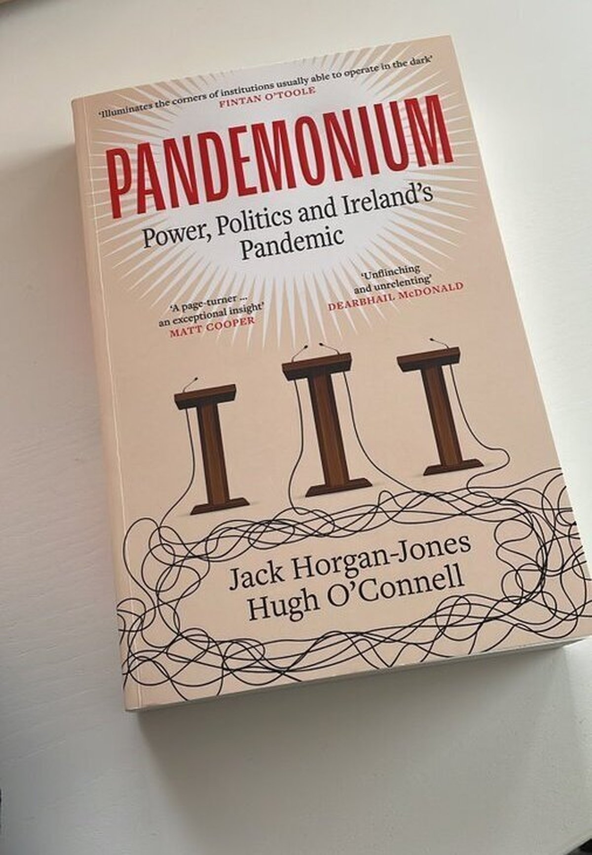 BOOK: Pandemonium: Power, Politics and Ireland's Pandemic | Today with ...