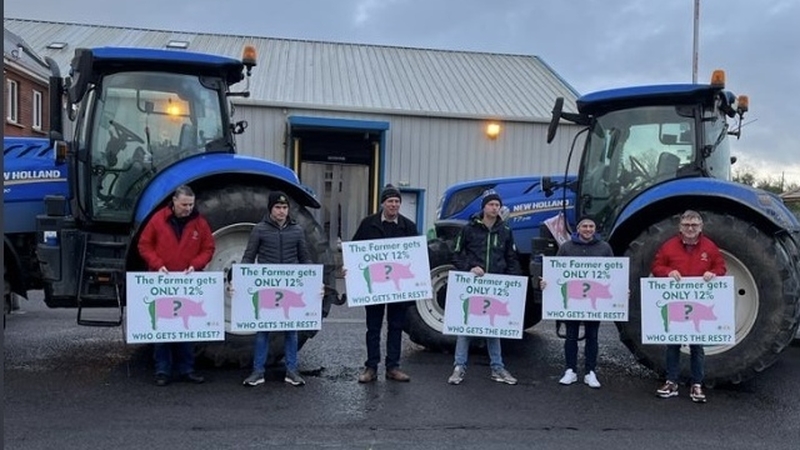 Farmers hold protests over pig meat prices