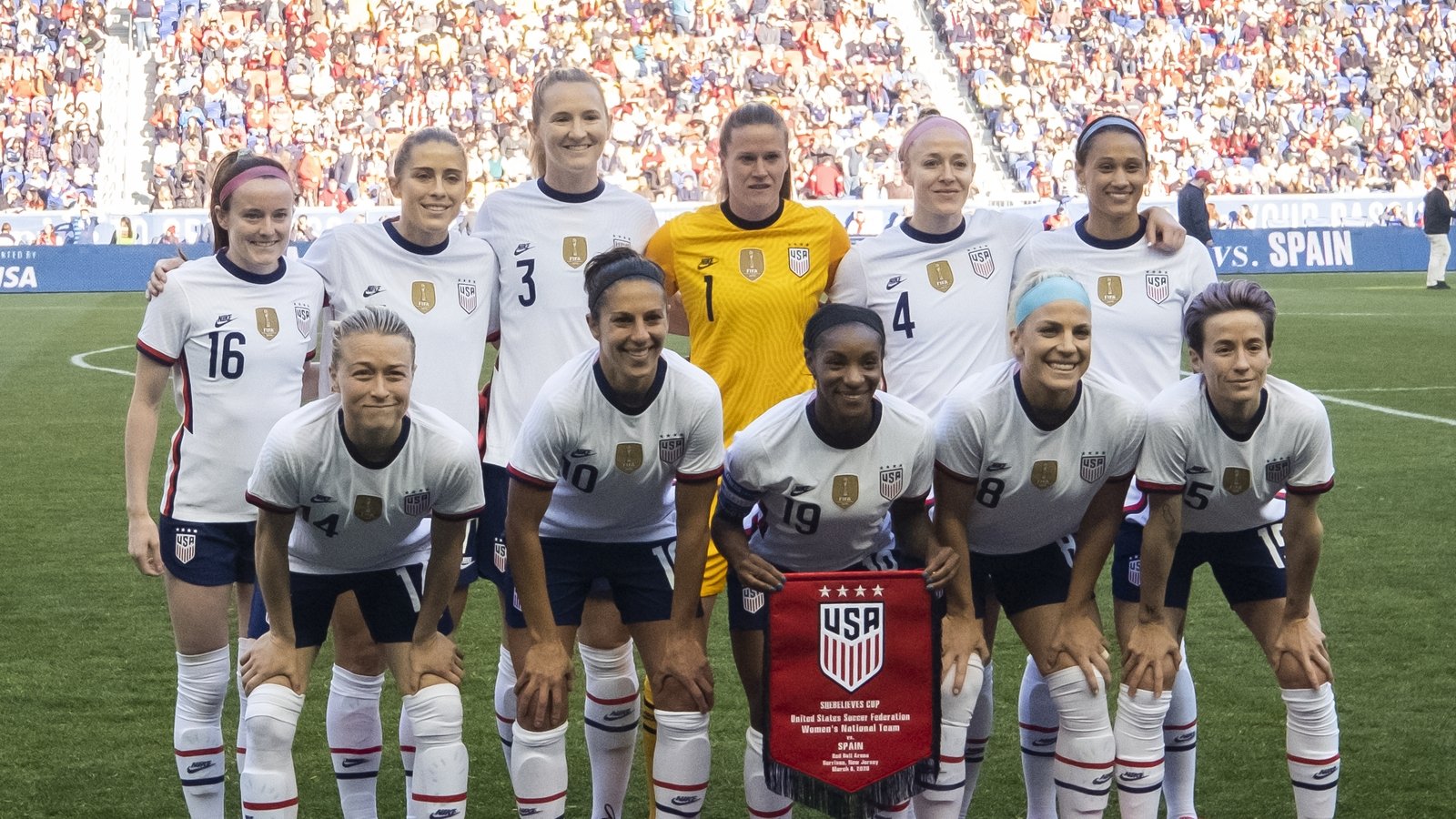 Pay parity agreed for US national teams