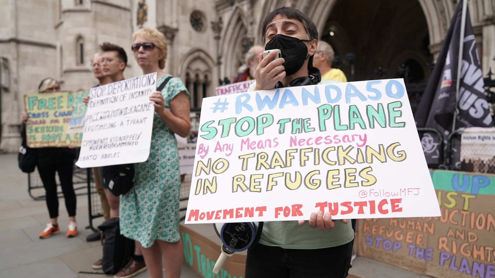UK court denies appeal to stop migrant flight to Rwanda