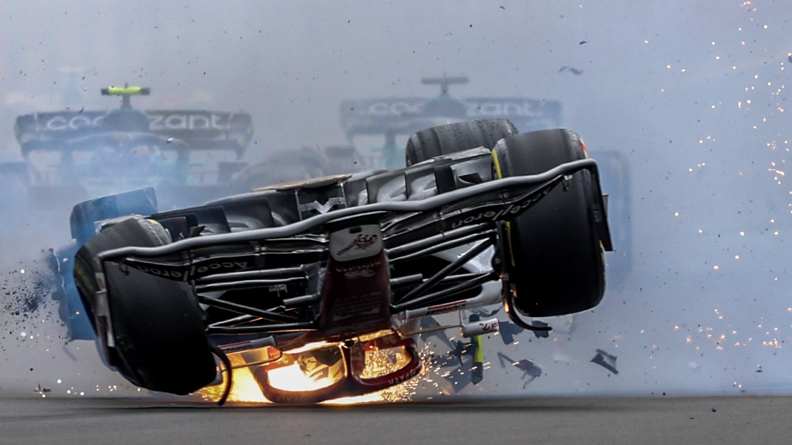 Zhou Guanyu to return in Austria after horror crash