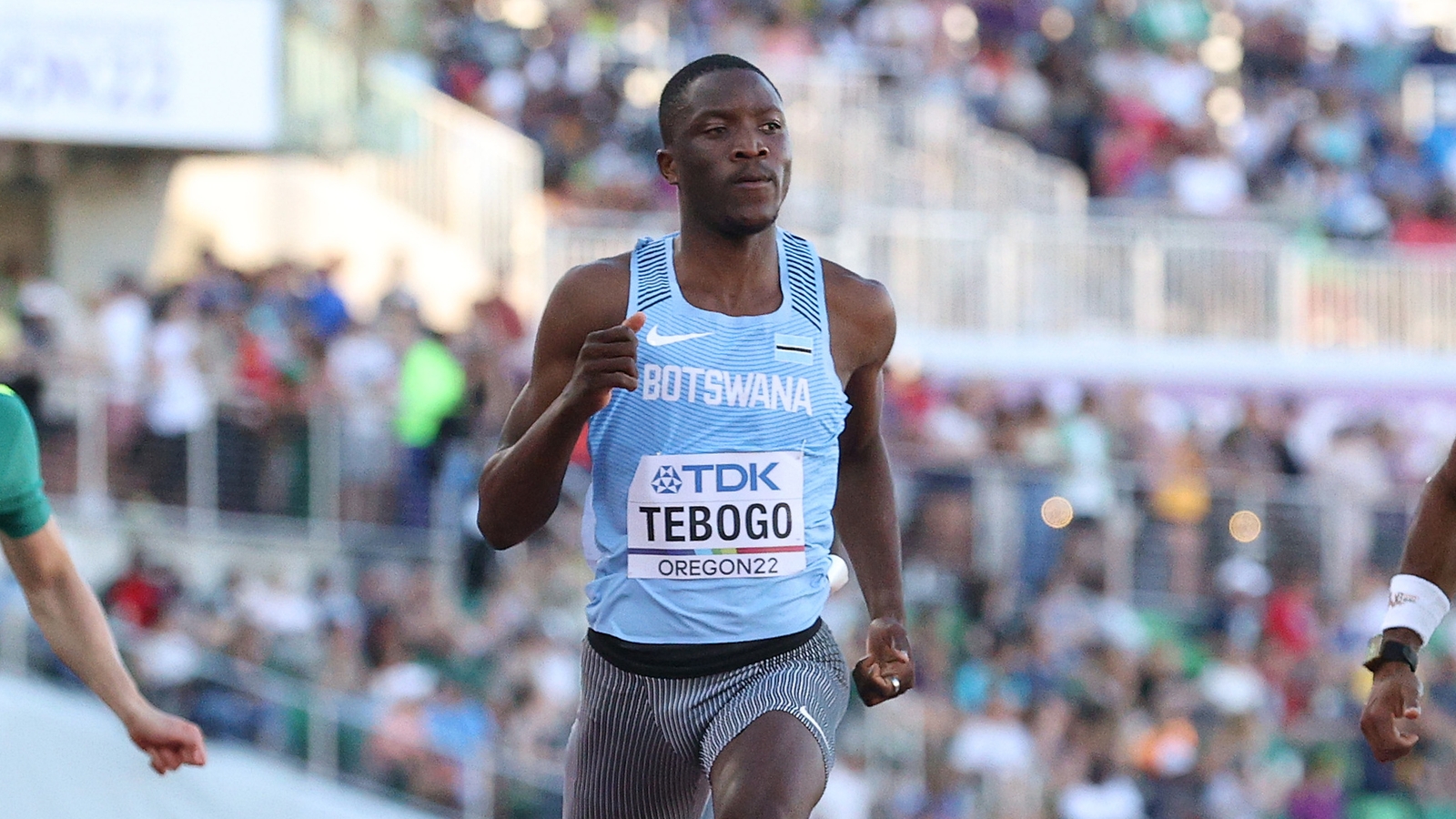 Showboating Tebogo draws Bolt comparisons in Colombia