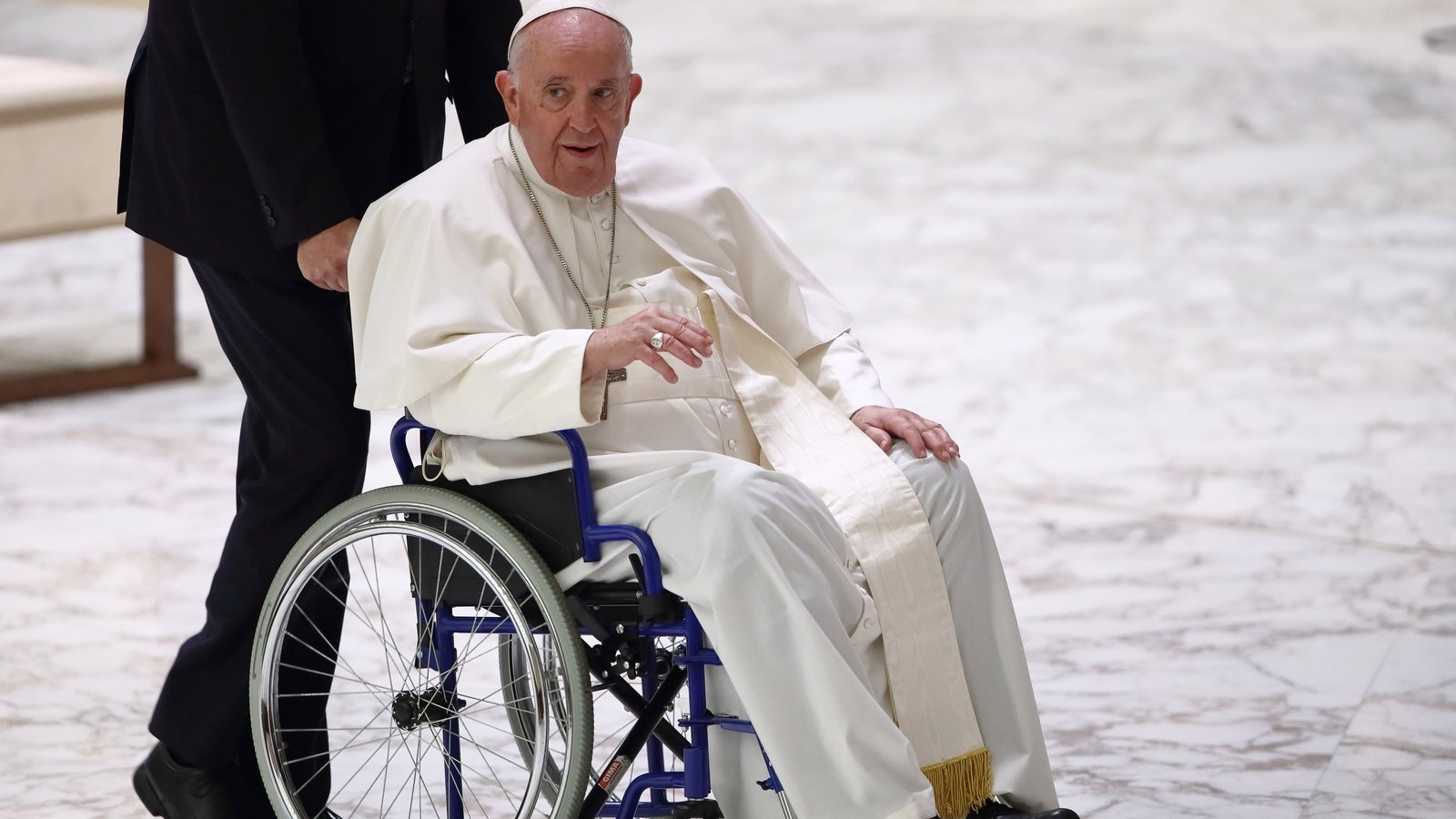 Pope names nurse who 'saved my life' as personal aide