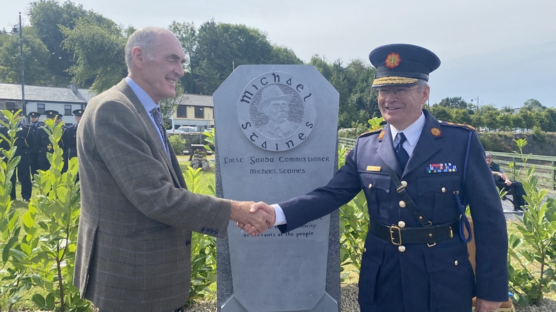 Mayo sculpture honours first Garda Commissioner