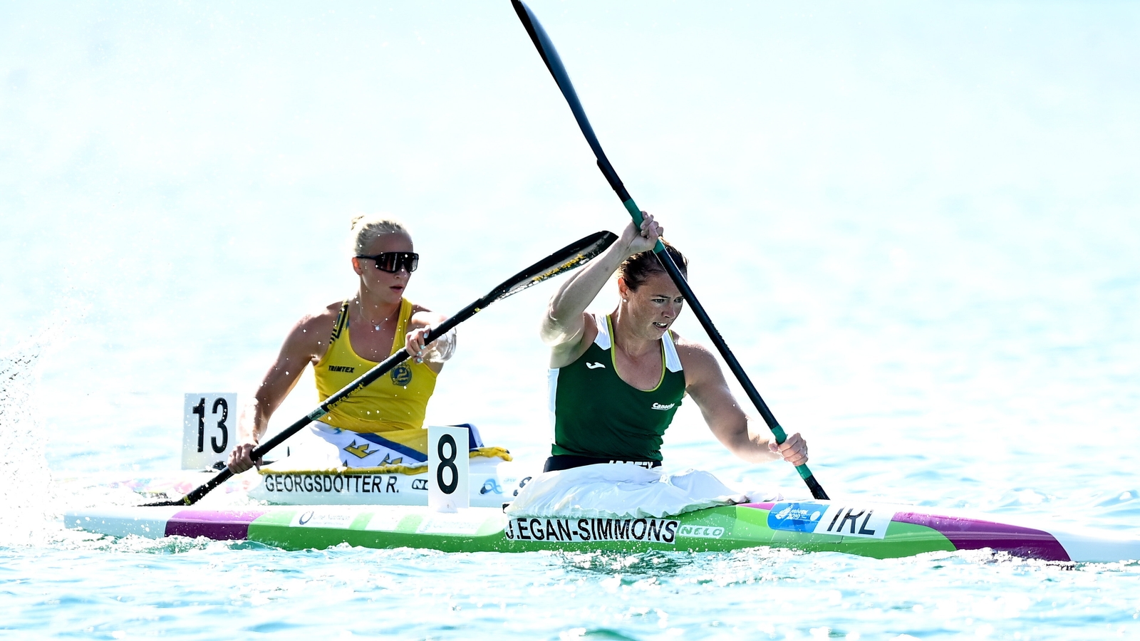 Egan-Simmons takes sixth in 5000m sprint single final