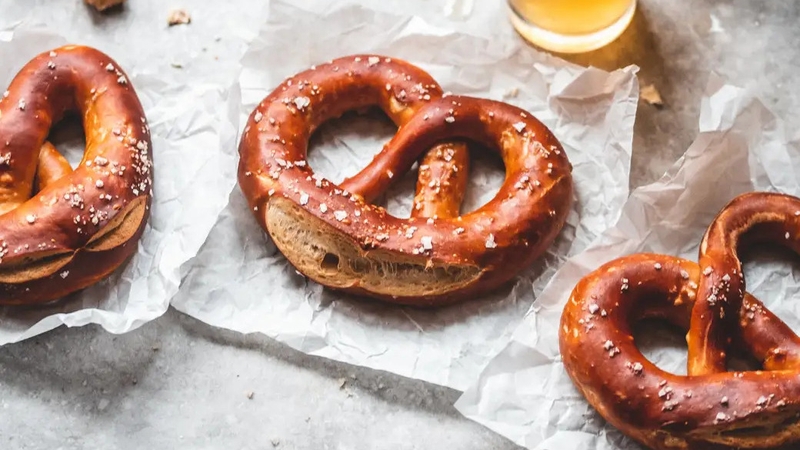 Edd Kimber's classic pretzels