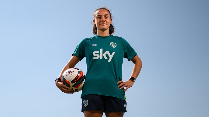Blue skies ahead for Ireland's rising force Jess Ziu