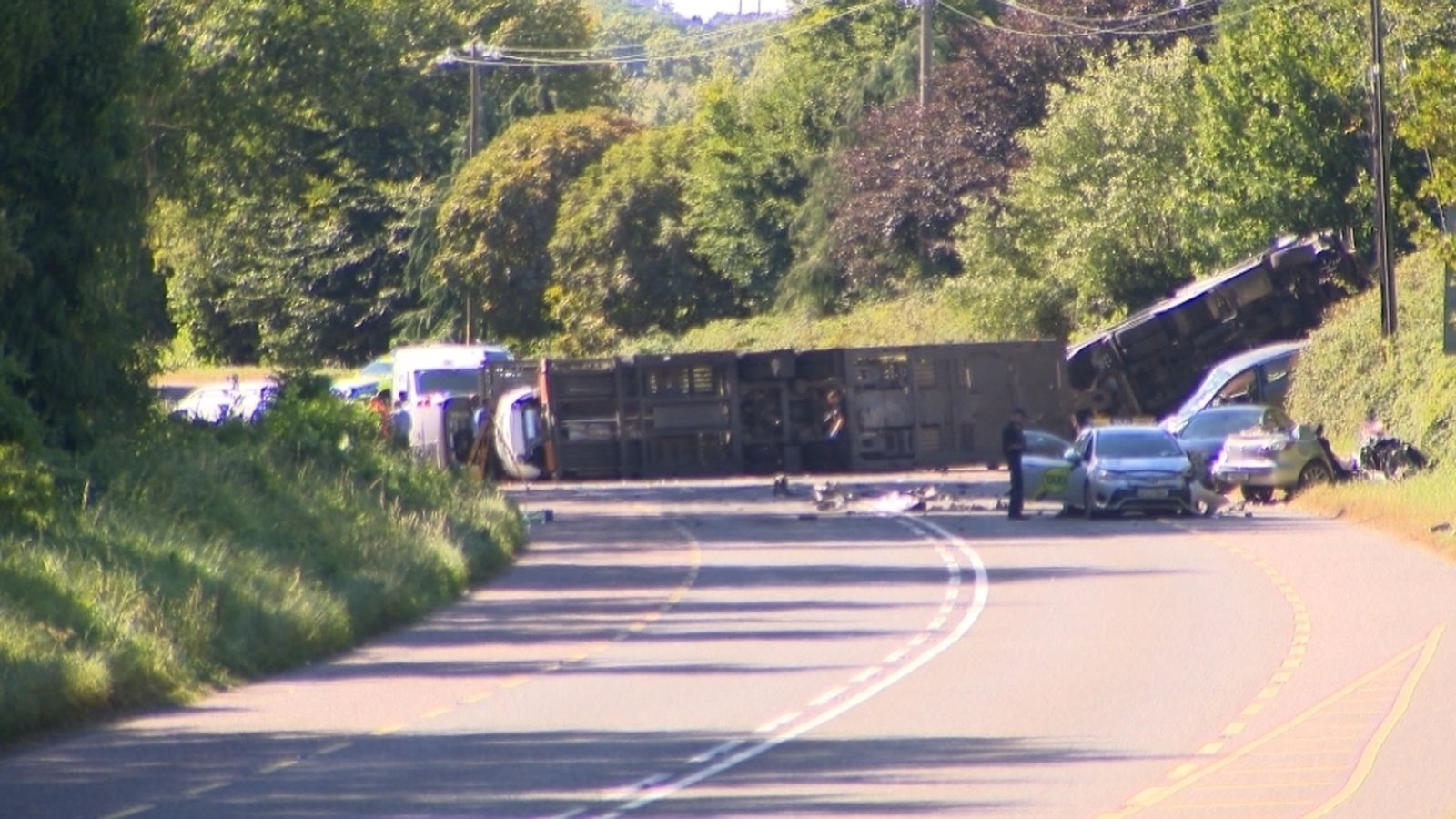 Man and woman killed in multi-vehicle crash in Co Cork