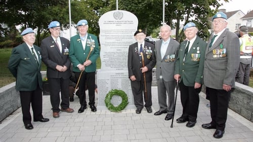 Monument unveiled in Athlone for Jadotville soldiers
