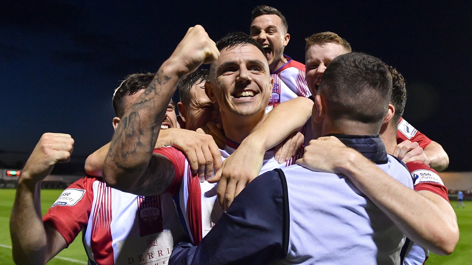 Hat-trick hero Curran sends Treaty into cup semi-final