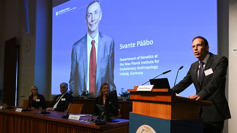 Swedish scientist wins Nobel Prize for genome research