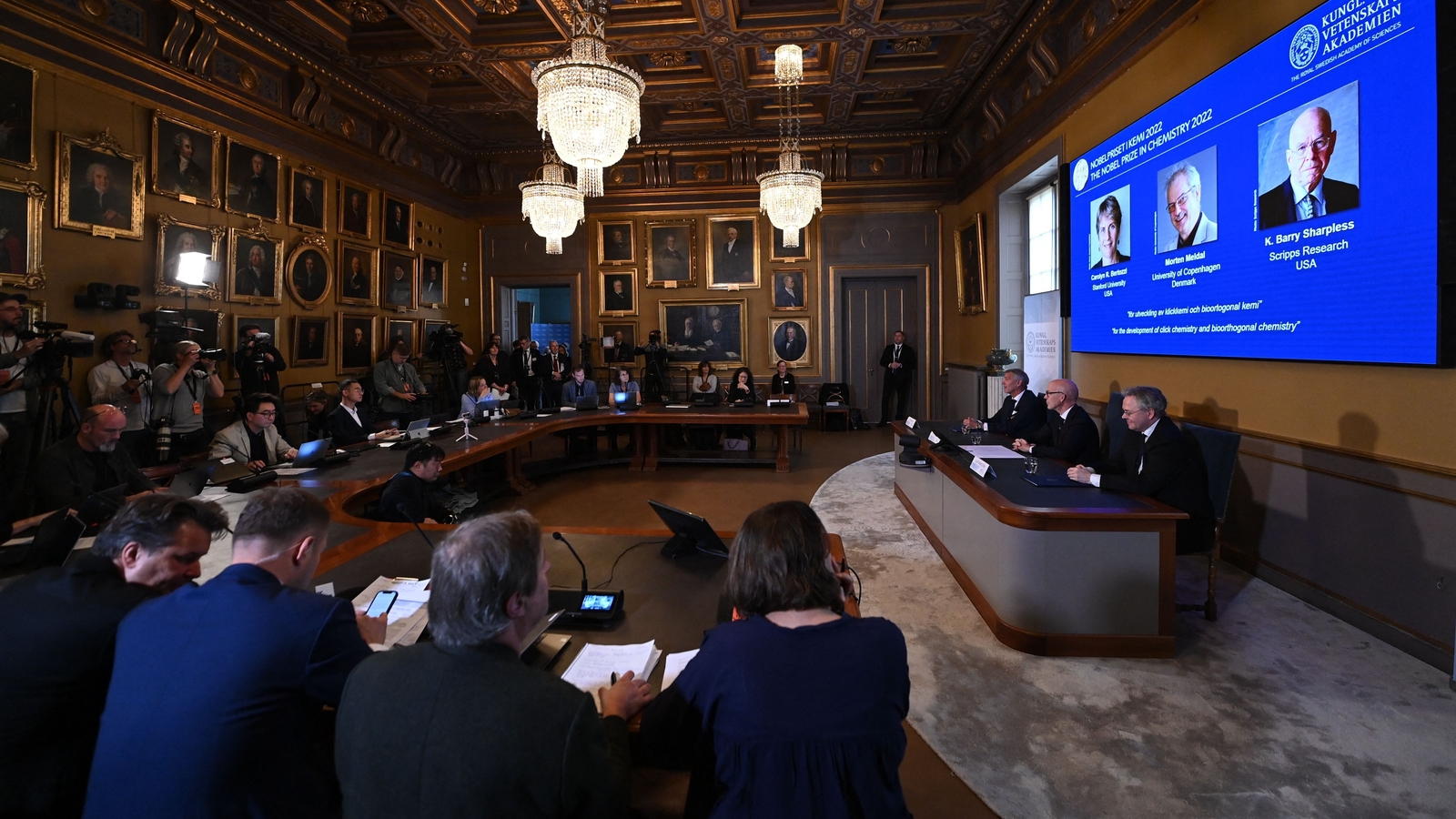 Two Americans and a Dane win Nobel Chemistry Prize