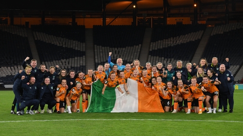 Leithscéal gafa faoi dhuan bua a chan foireann na hÉireann aréir