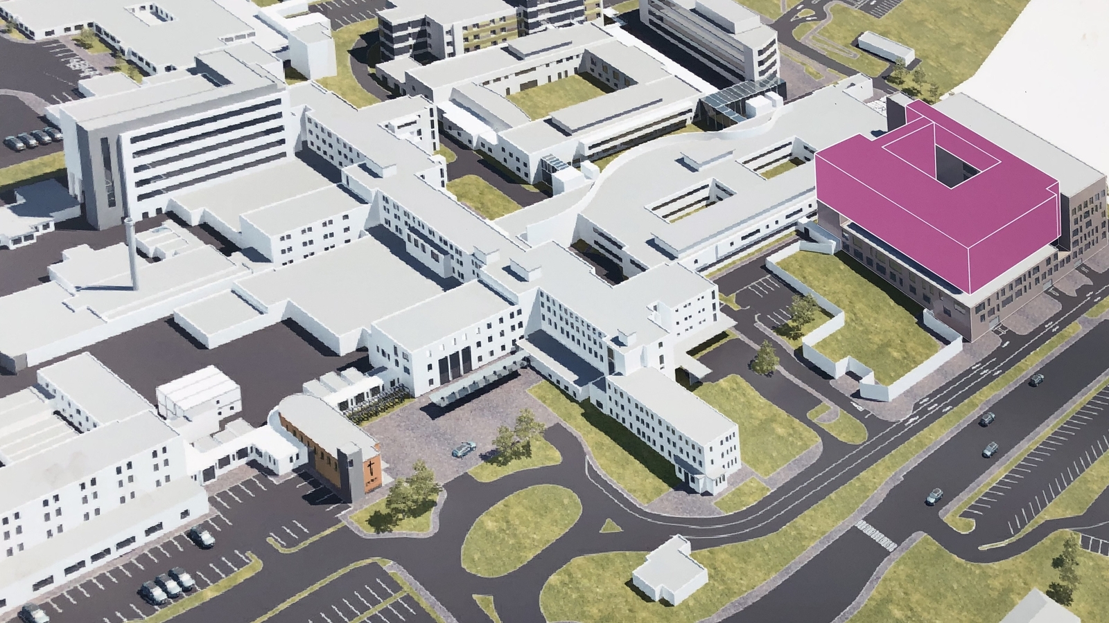 Minister marks start of work on new 96-bed unit at UHL